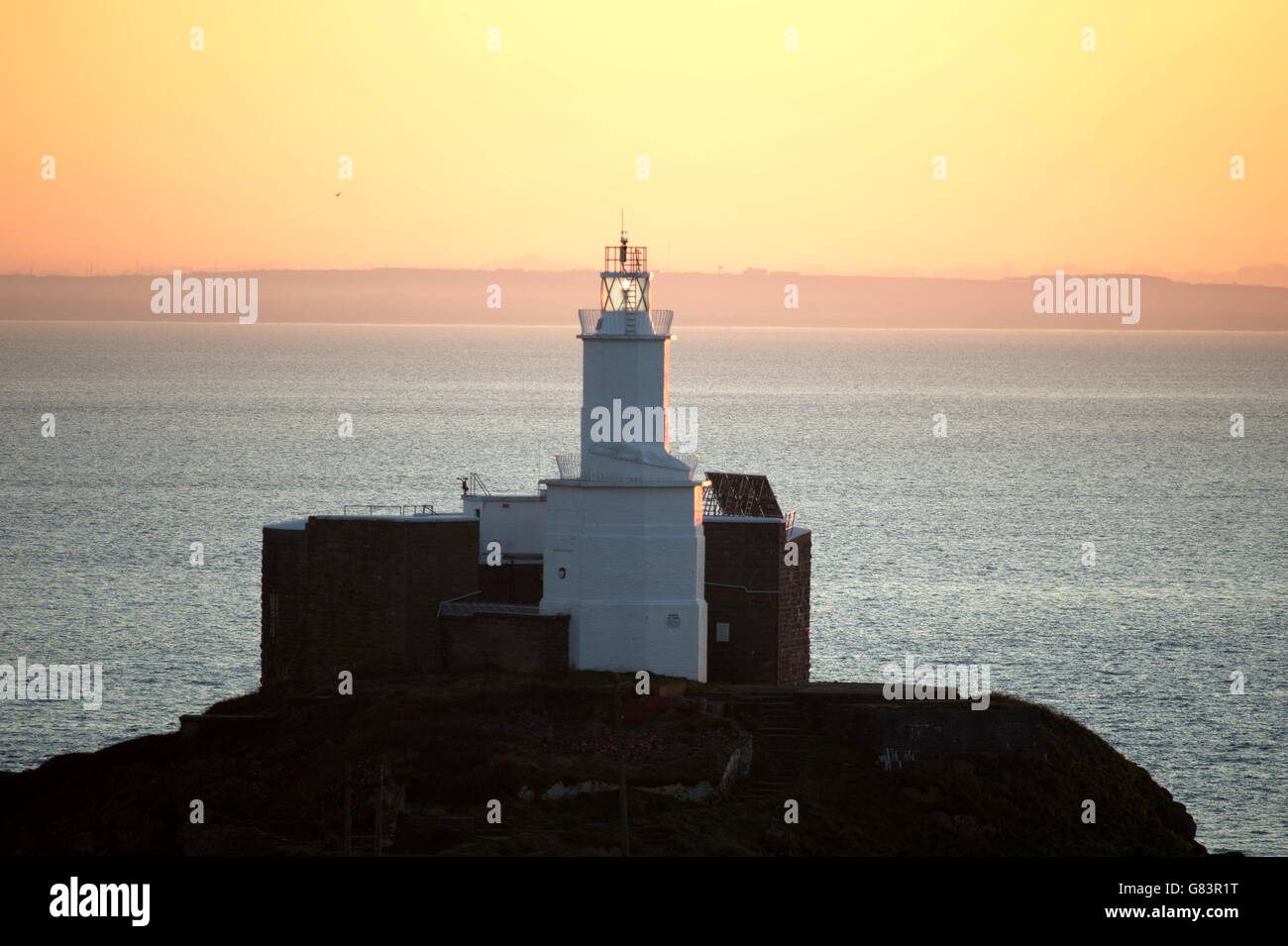 Mumbles old lighthouse hi-res stock photography and images - Alamy