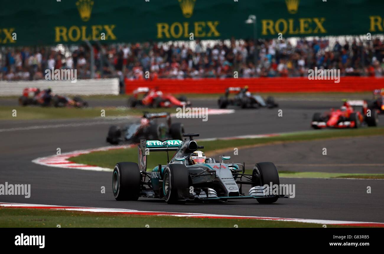 Mercedes Lewis Hamilton 2015 British Grand Prix Silverstone Circuit ...