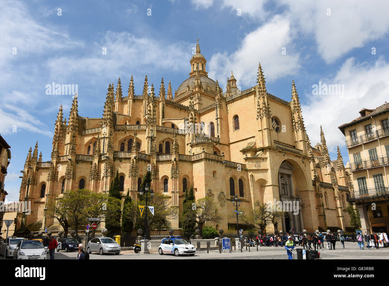 Segovia Cathedral Spain Stock Photo - Alamy