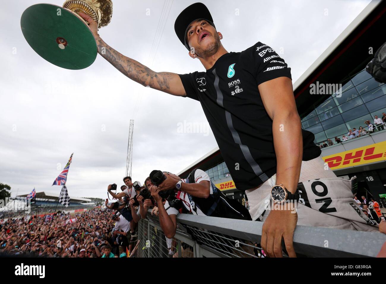 British grand prix silverstone trophy hi-res stock photography and ...