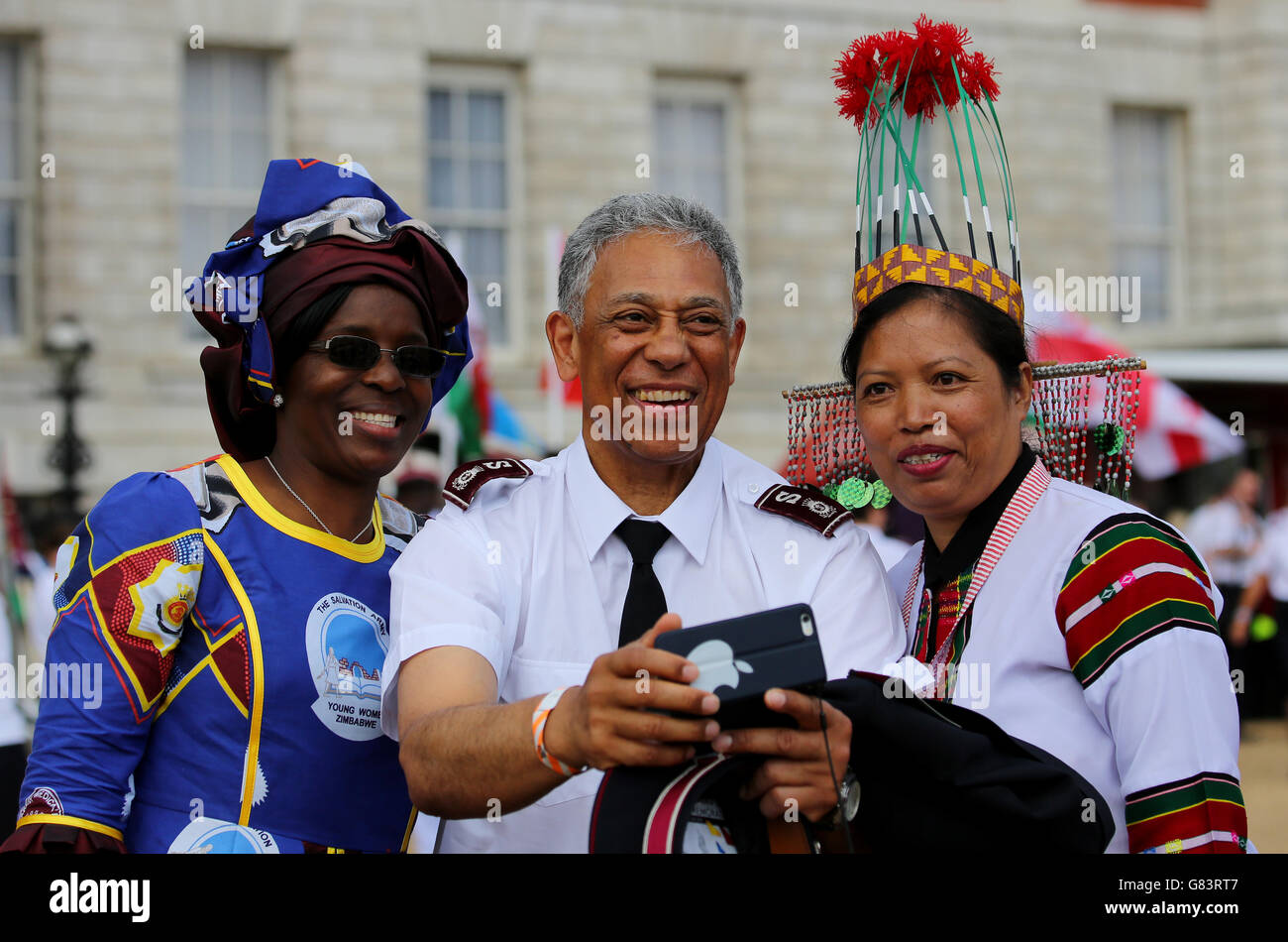Clive Adams, leader of the Salvation Army in the UK and Ireland, takes ...