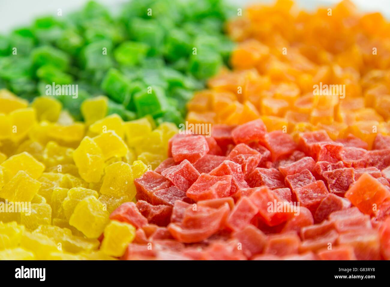 Multicolores succade, 4 color Stock Photo - Alamy
