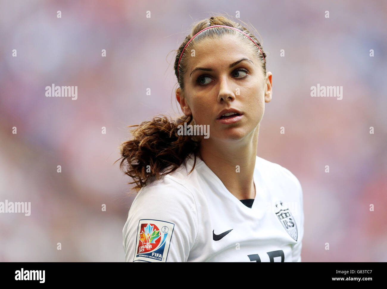 United States Alex Morgan during the FIFA Women's World Cup Canada 2015 ...