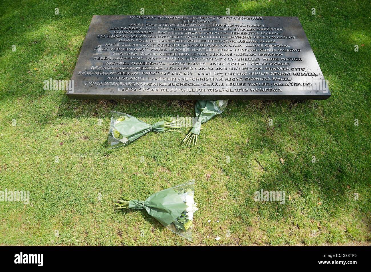 The July 7 memorial in Hyde Park, London, as Britain prepares to mark ...