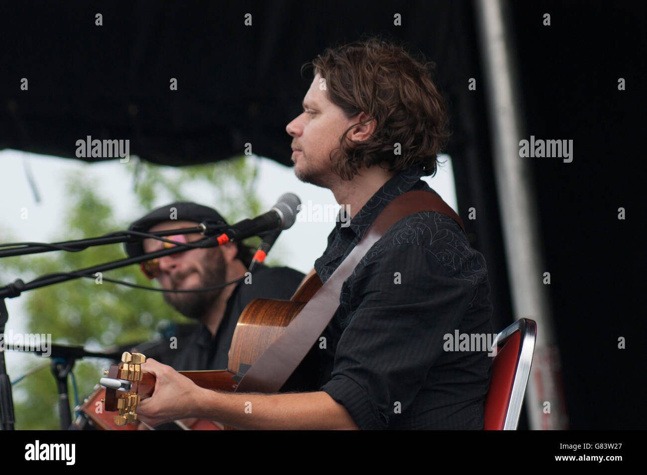 Quebecois Musician Guitars High Resolution Stock Photography and Images ...