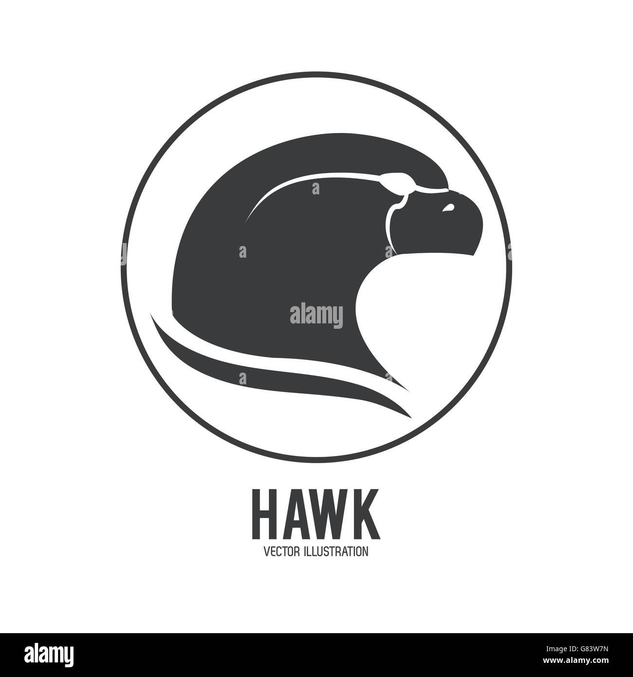 Haluk animal icon bird design Stock Vector Images - Alamy