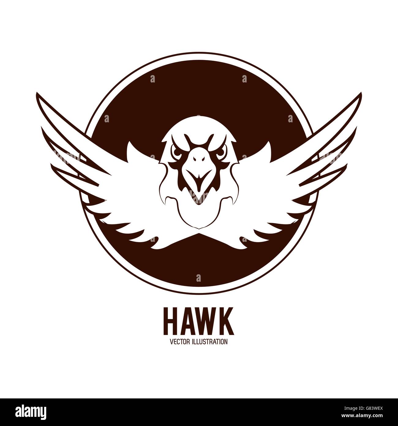 Haluk animal icon bird design hi-res stock photography and images - Alamy