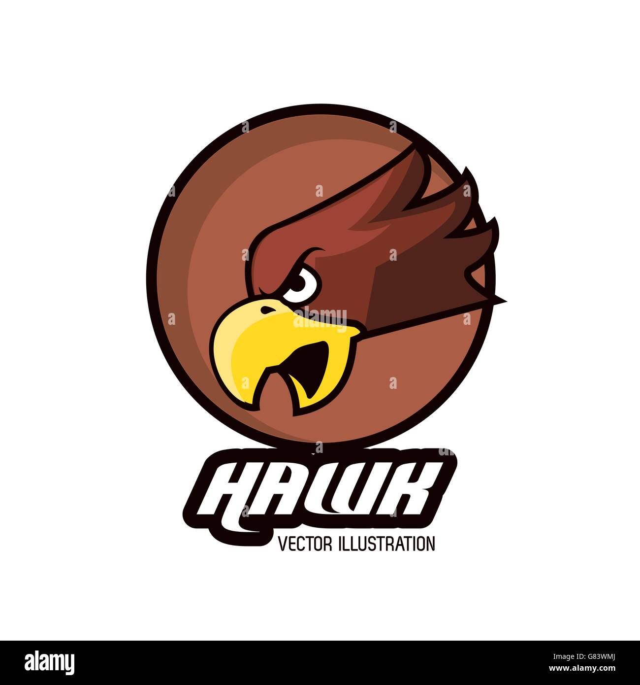 Haluk animal icon bird design hi-res stock photography and images - Alamy