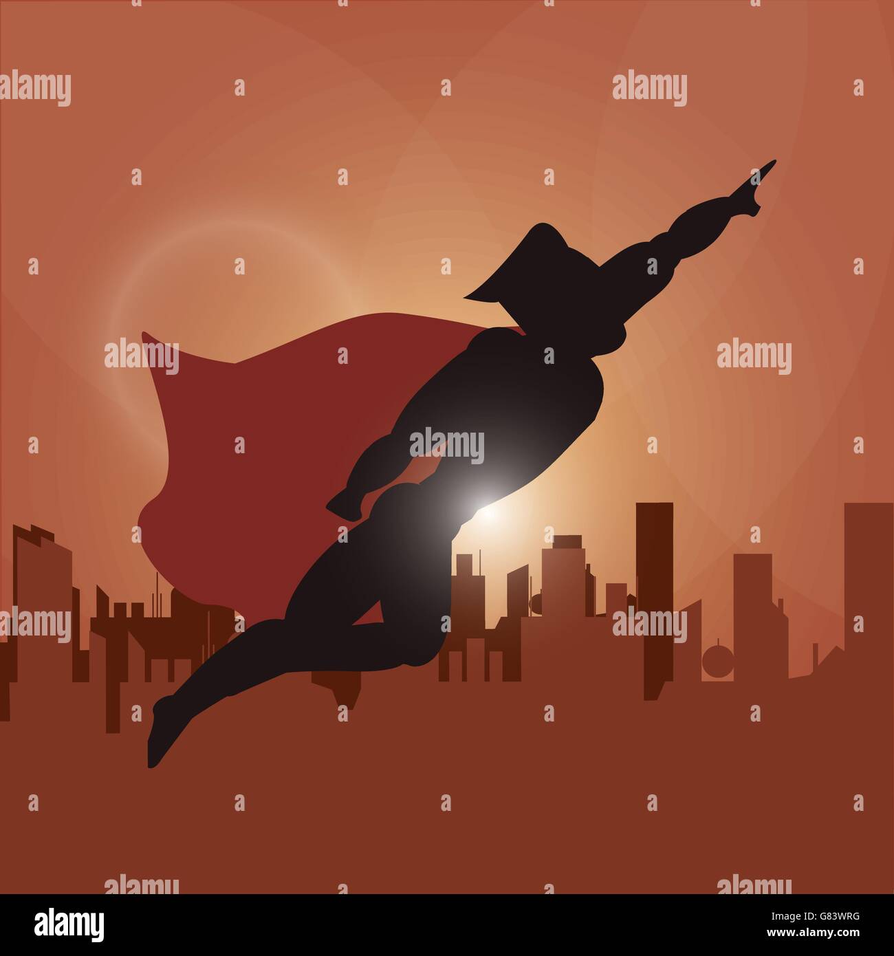 Superhero icon. Cartoon design. vector graphic Stock Vector Image & Art ...