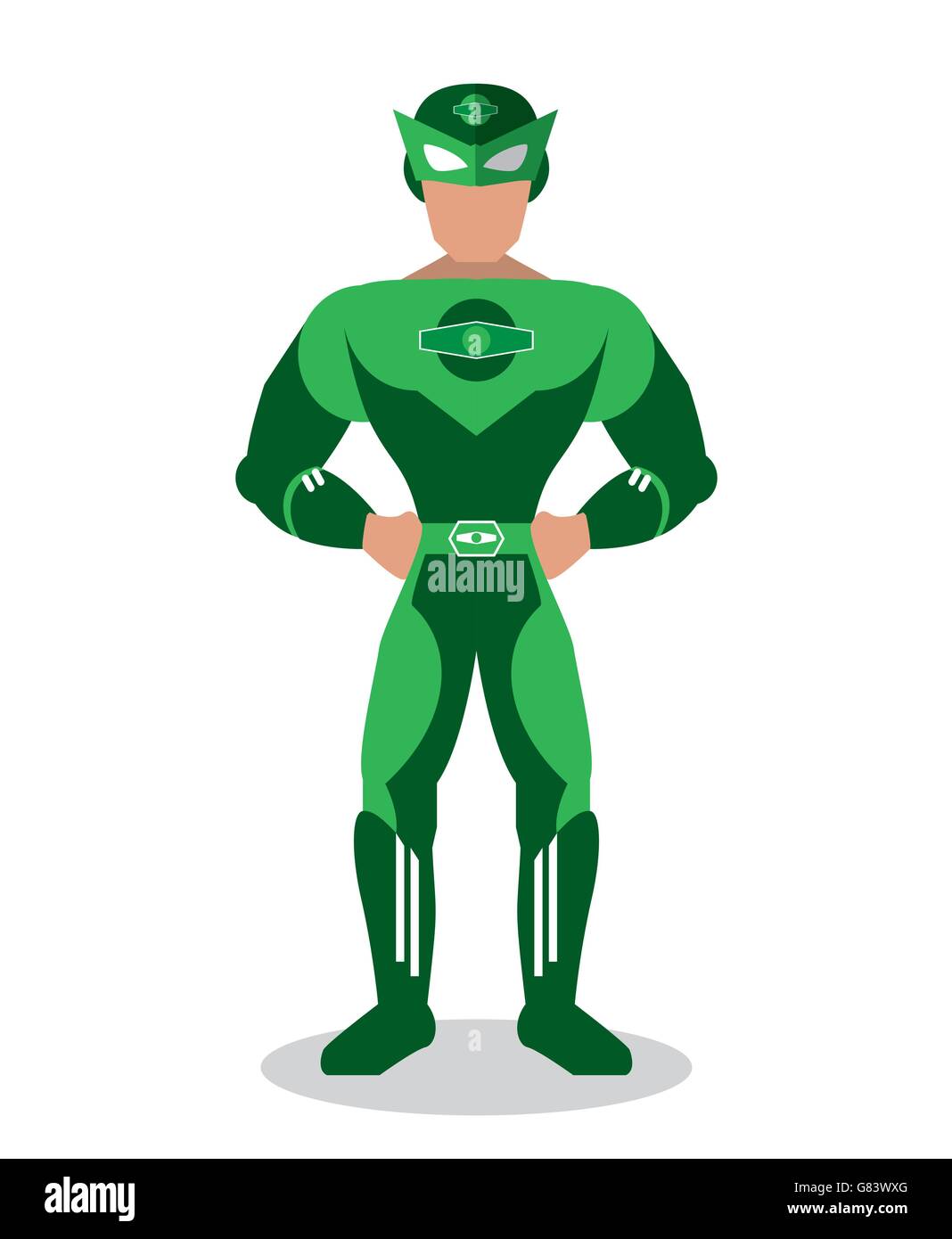 Superhero icon. Cartoon design. vector graphic Stock Vector Image & Art ...
