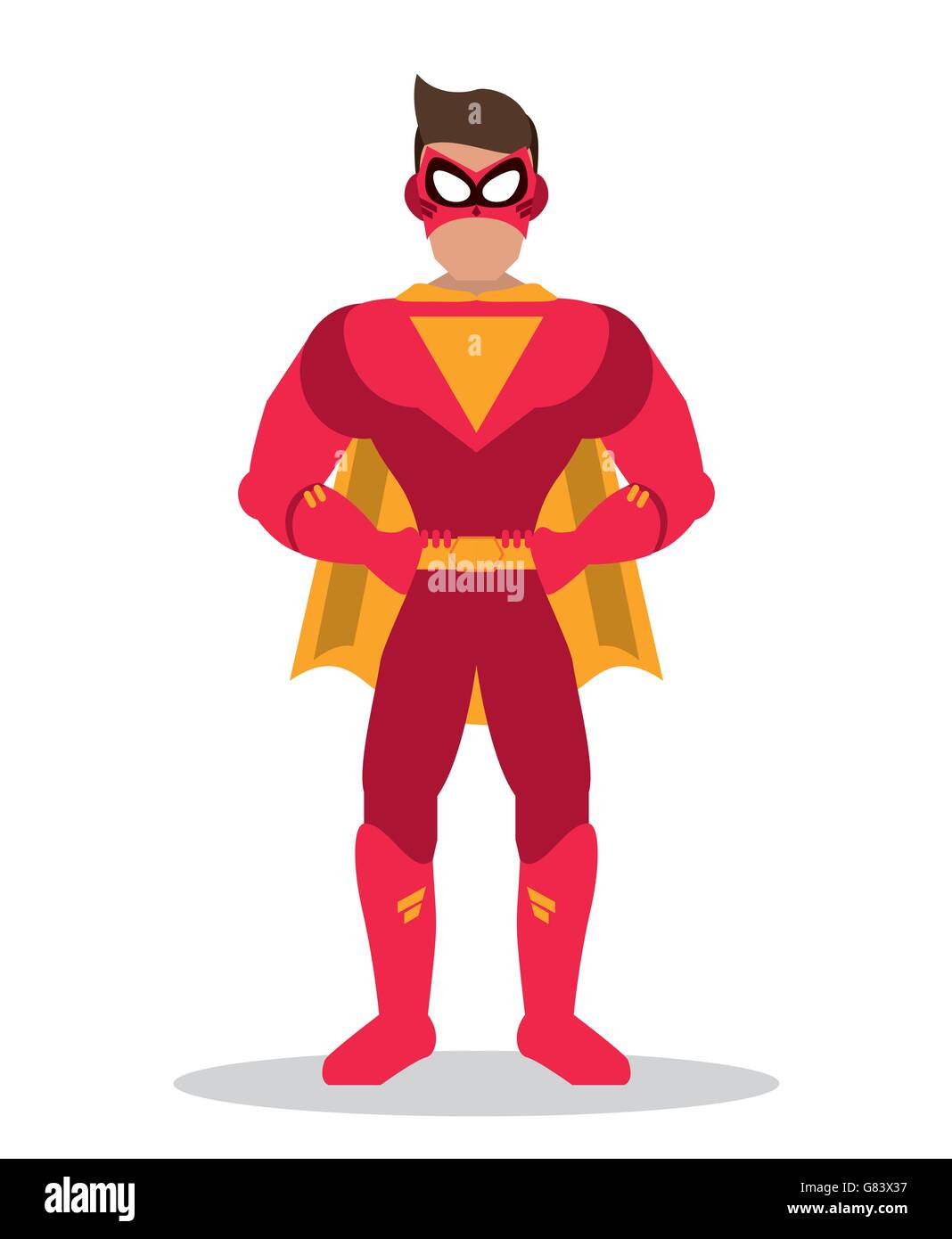 Superhero icon. Cartoon design. vector graphic Stock Vector Image & Art ...