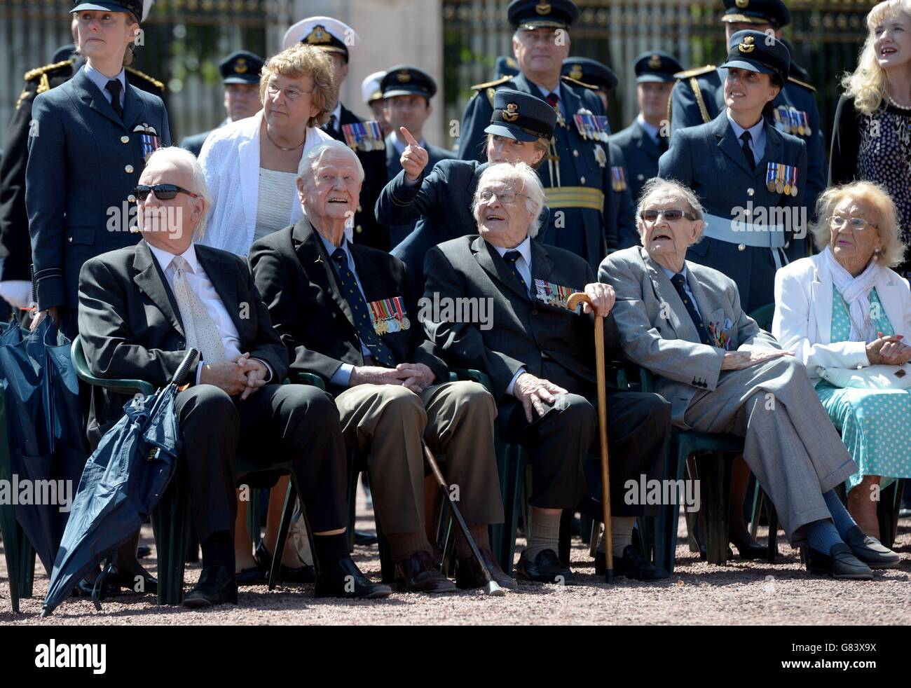 Battle of Britain veterans Wing Commander TF Neil, 249 Squadron ...