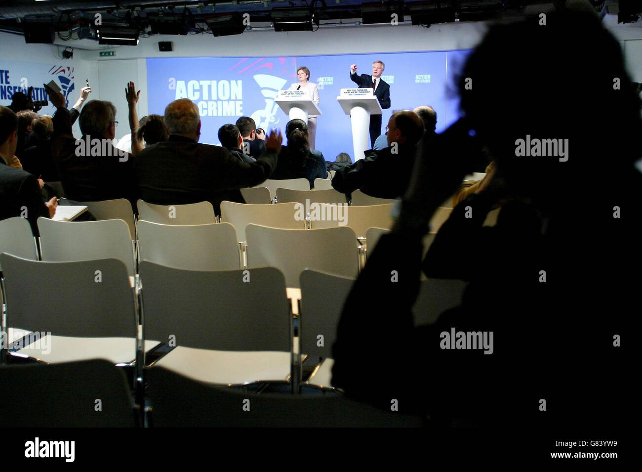 General Election Campaign 2005 - Conservative Party - Press Conference ...