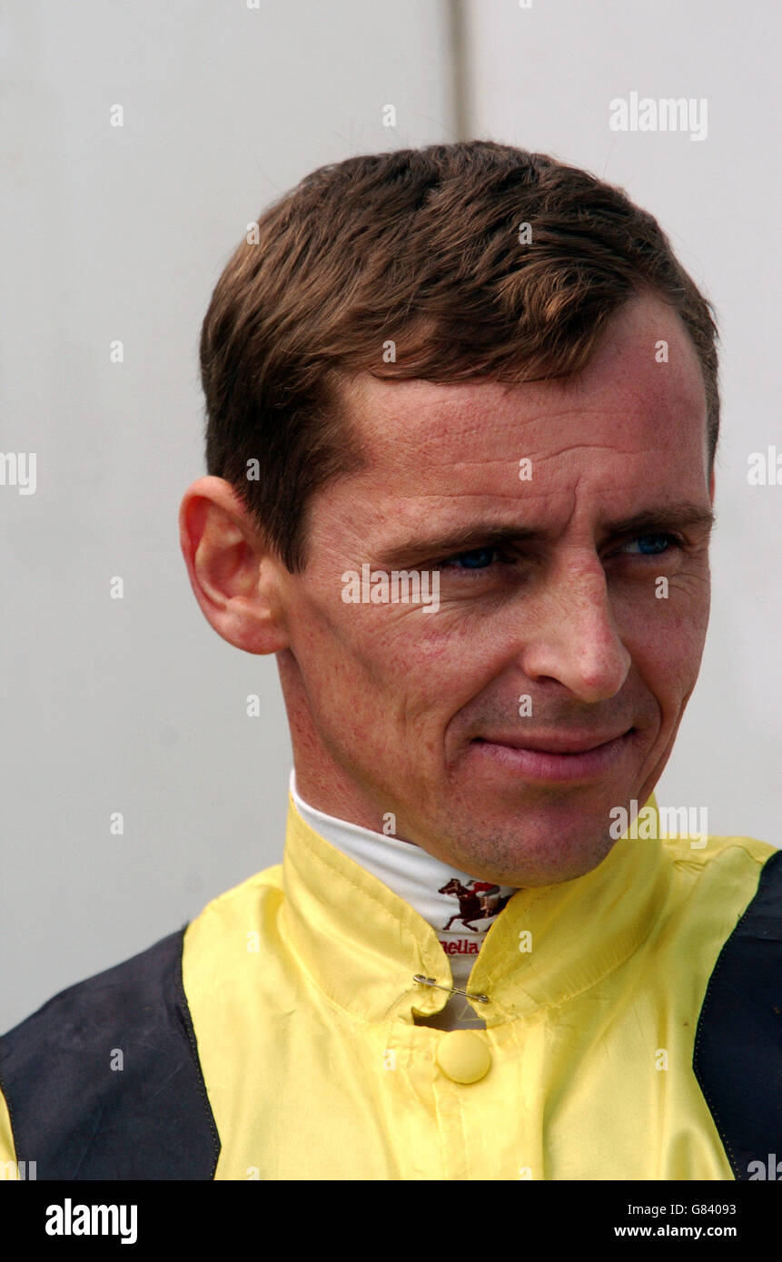 Jockey Ted Durcan after winning the Weatherbys Blue Riband Trial Stakes ...