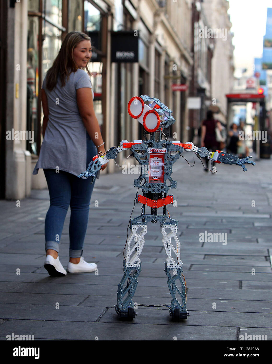 Meccanoid robot hi-res stock photography and images - Alamy