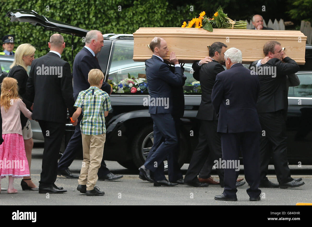 The funeral of Lorcan Miller takes place at Rathmichael Parish Church ...