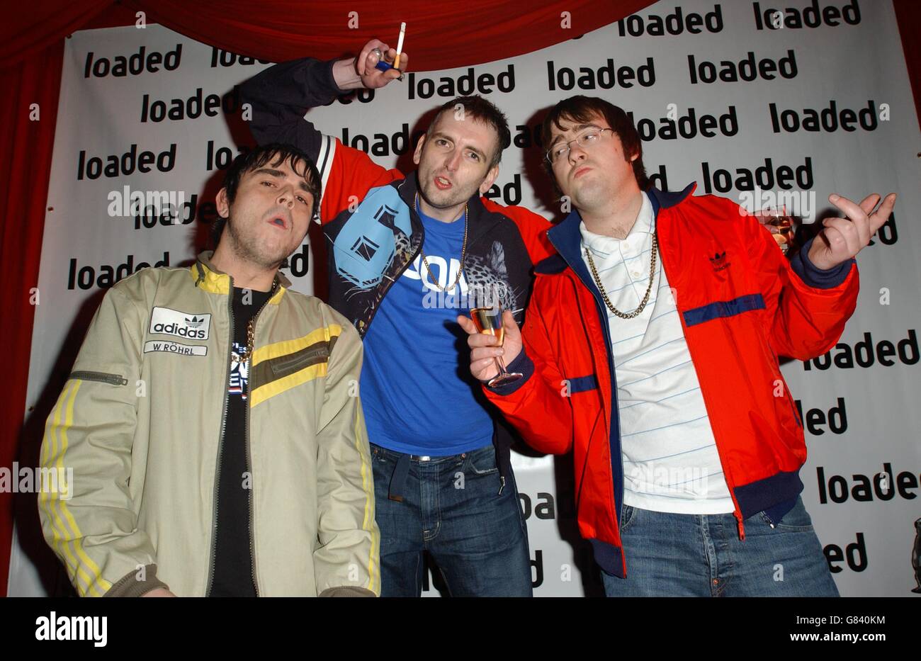 Loaded Magazine Relaunch Party - 33 Portland Place. Members of Goldie ...
