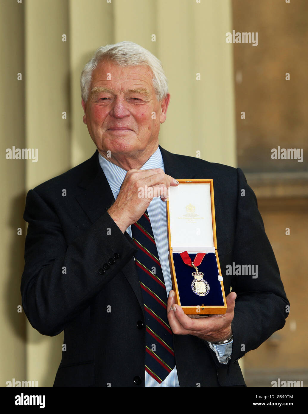 Former Liberal Democrat leader Lord Ashdown after being awarded a ...
