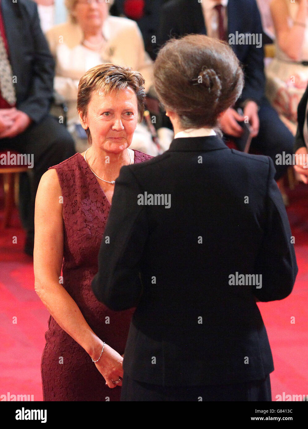 Margaret Souyave, from Ambergate, is made an OBE by the Princess Royal ...