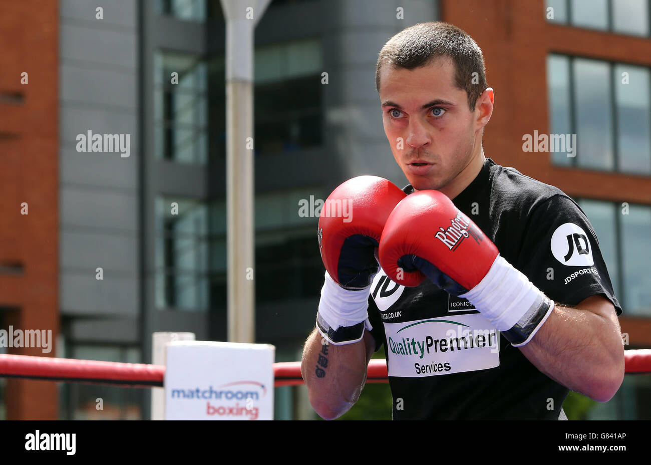 Boxing - Scott Quigg and Anthony Crolla Public Work-outs - Piccadilly ...