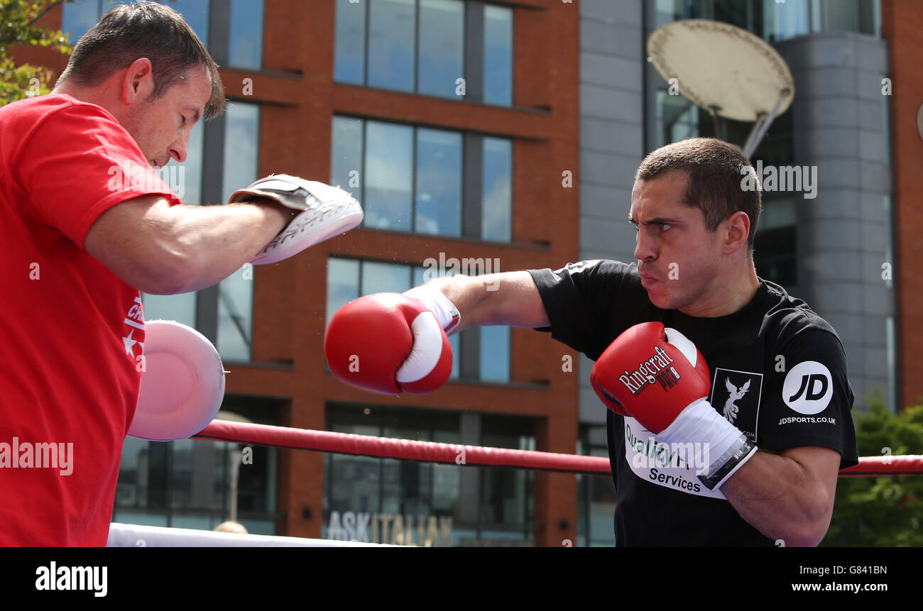 Boxing - Scott Quigg and Anthony Crolla Public Work-outs - Piccadilly ...