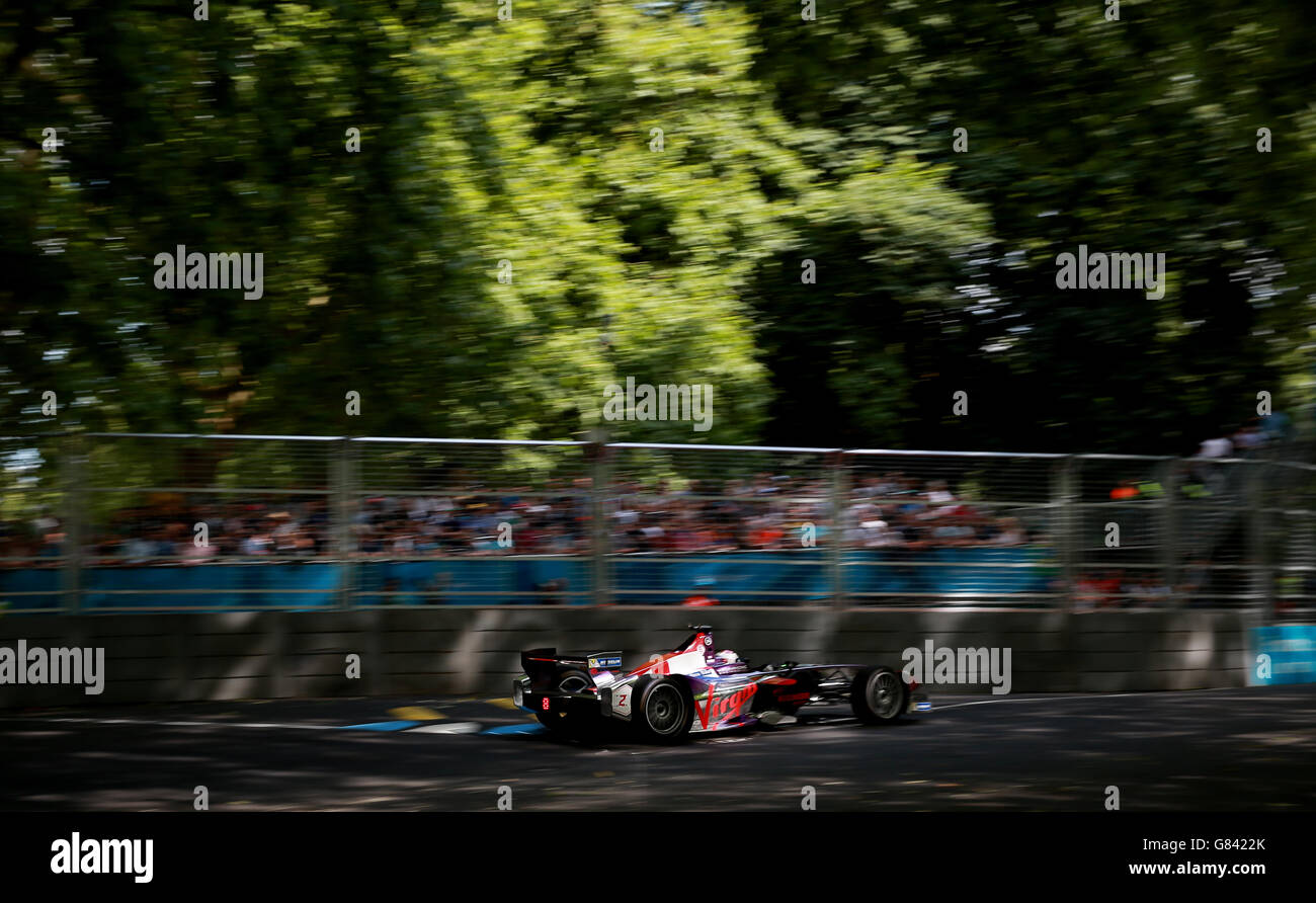 Virgin racing driver sam bird visa london eprix battersea park hi-res ...