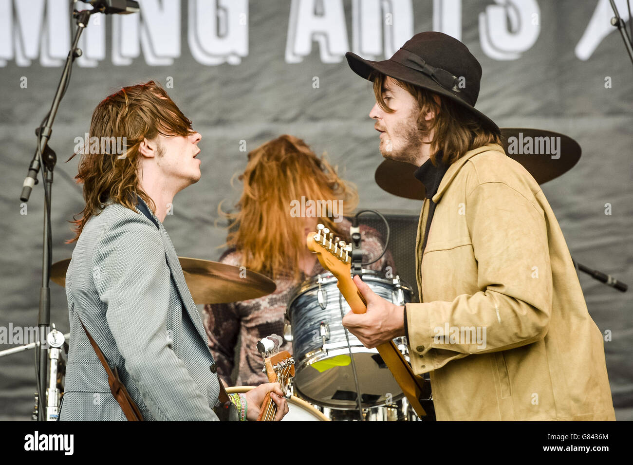(left to right) Chilli Jesson, William Martin Doyle and Samuel Fryer of ...