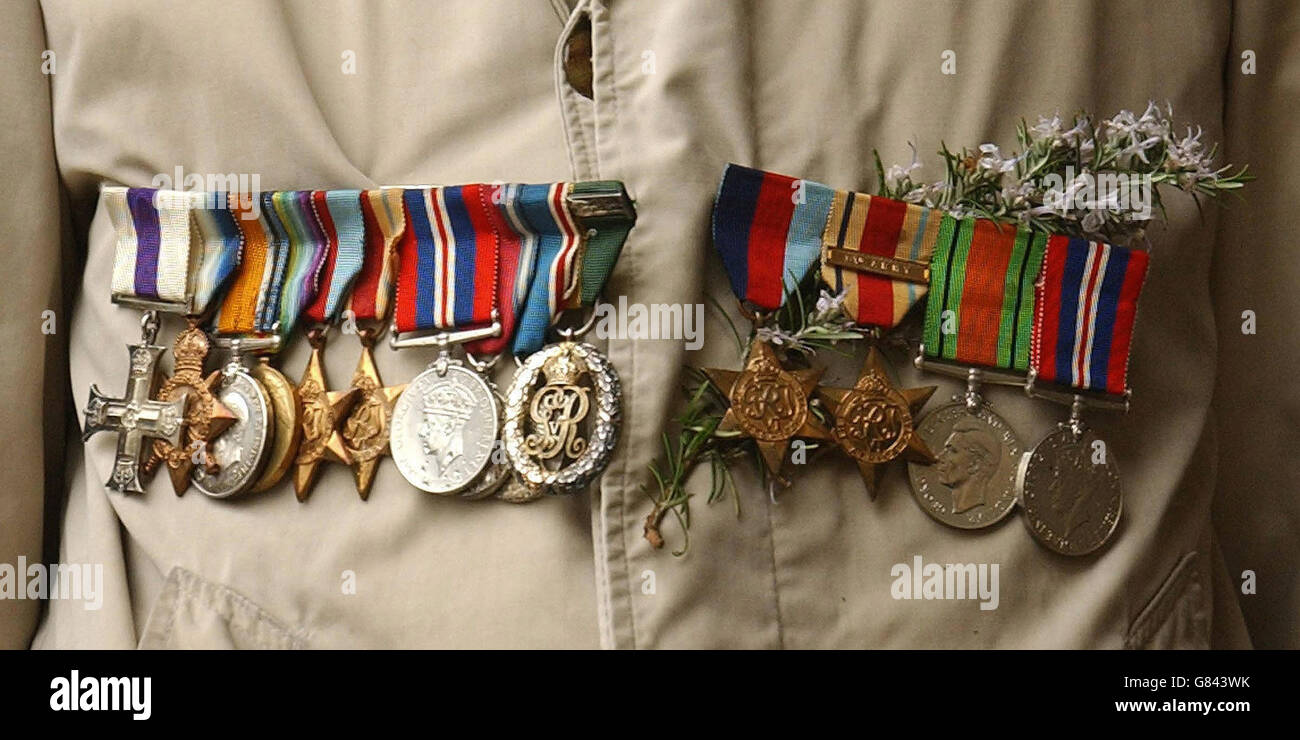 Soldier With Medals High Resolution Stock Photography and Images - Alamy