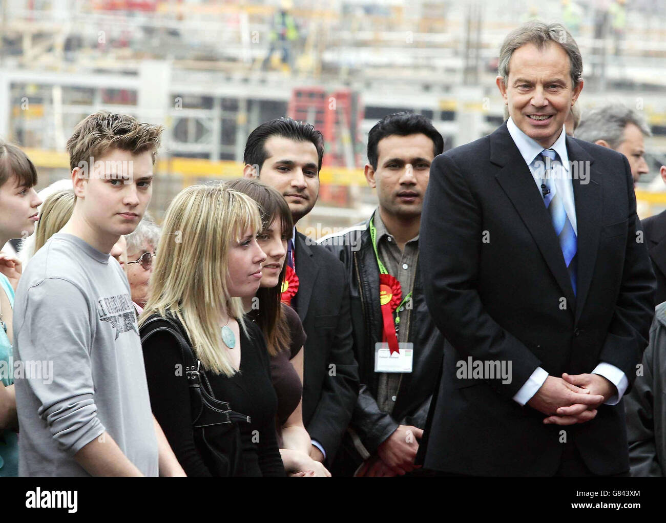 General Election Campaign 2005 - Labour Stock Photo - Alamy