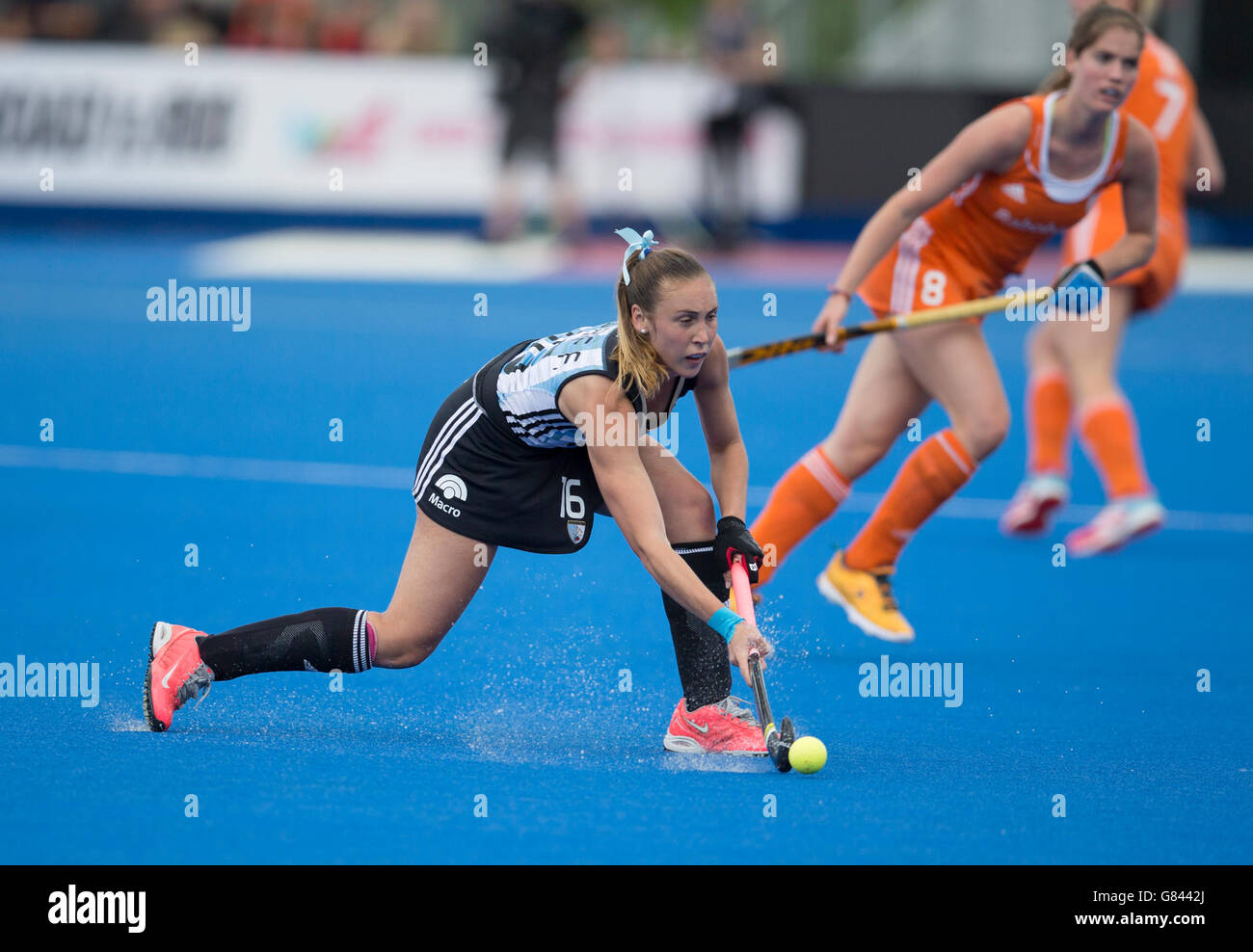 Investec Women's Hockey Champions Trophy June 2016, London. Florencia ...