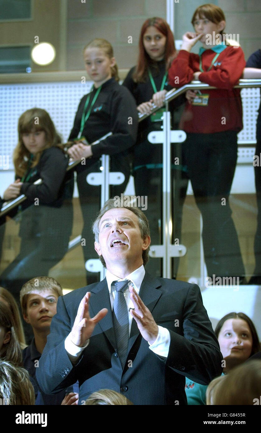 General Election Campaign 2005 - Clacton-on-Sea Stock Photo - Alamy