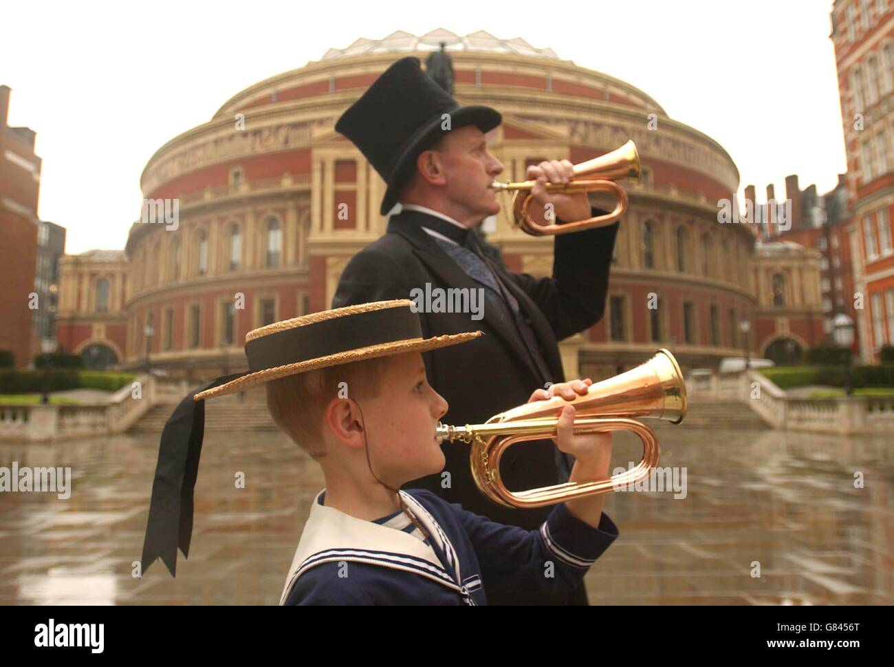 William Houghton (top) from Buckinghamshire - the principal trumpet ...