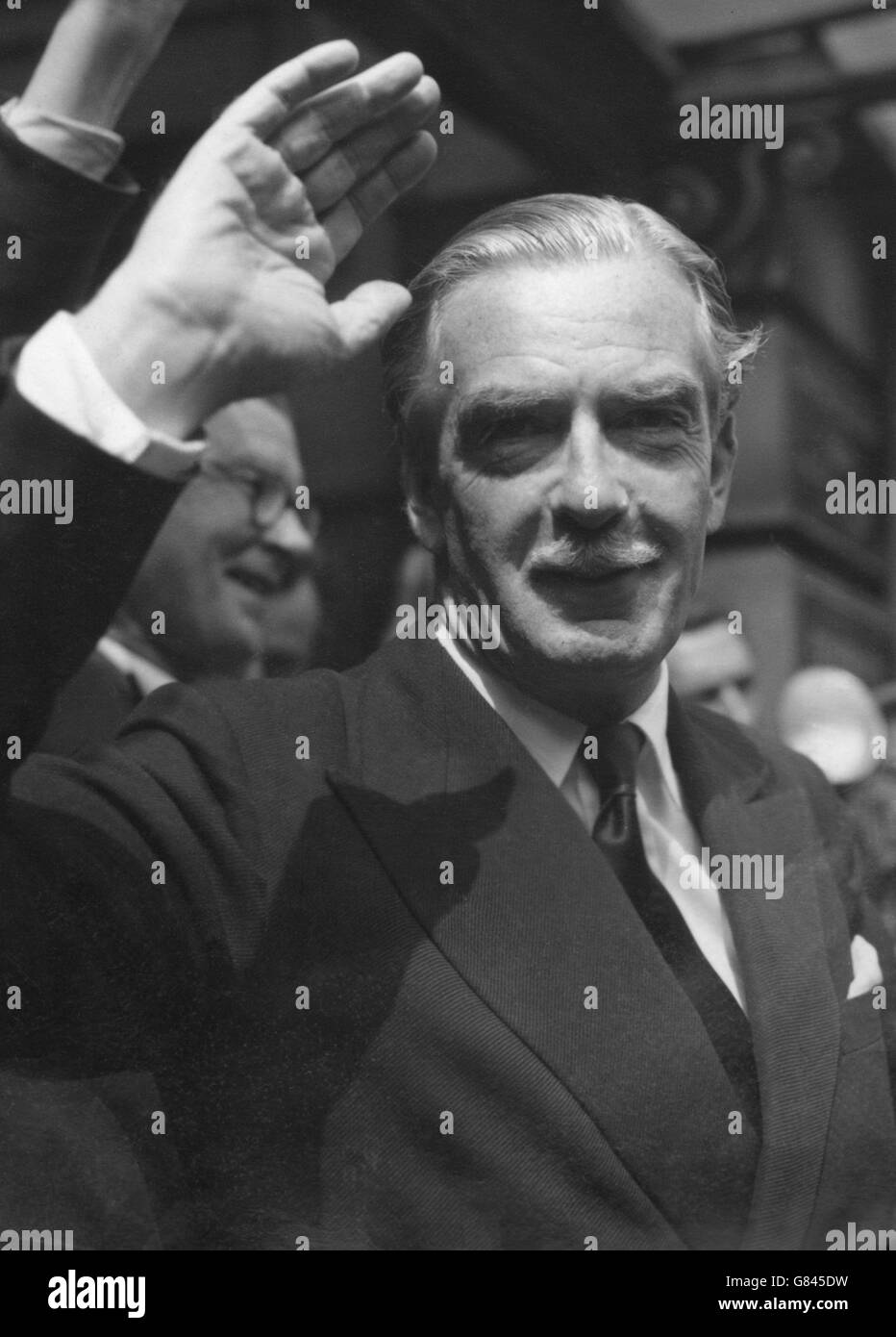 Politics - 1955 General Election - Anthony Eden - London Stock Photo ...