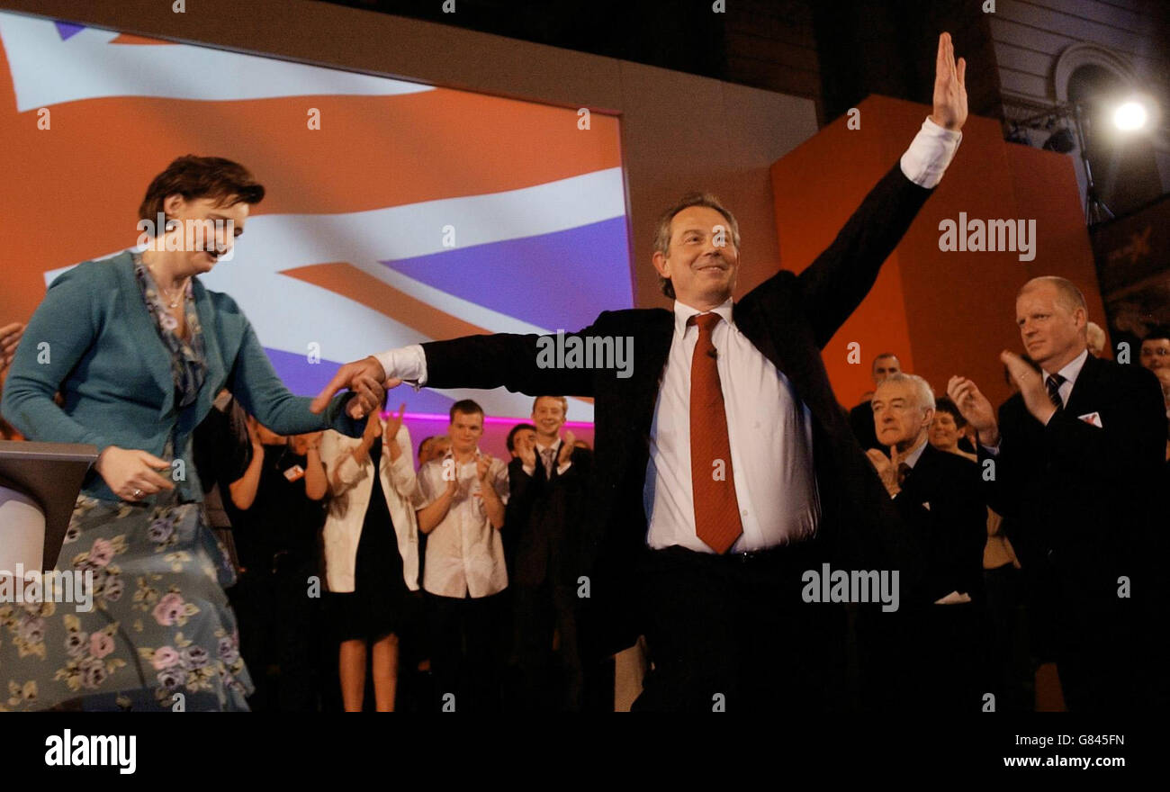 General Election Campaign 2005 - The Labour Party Stock Photo - Alamy