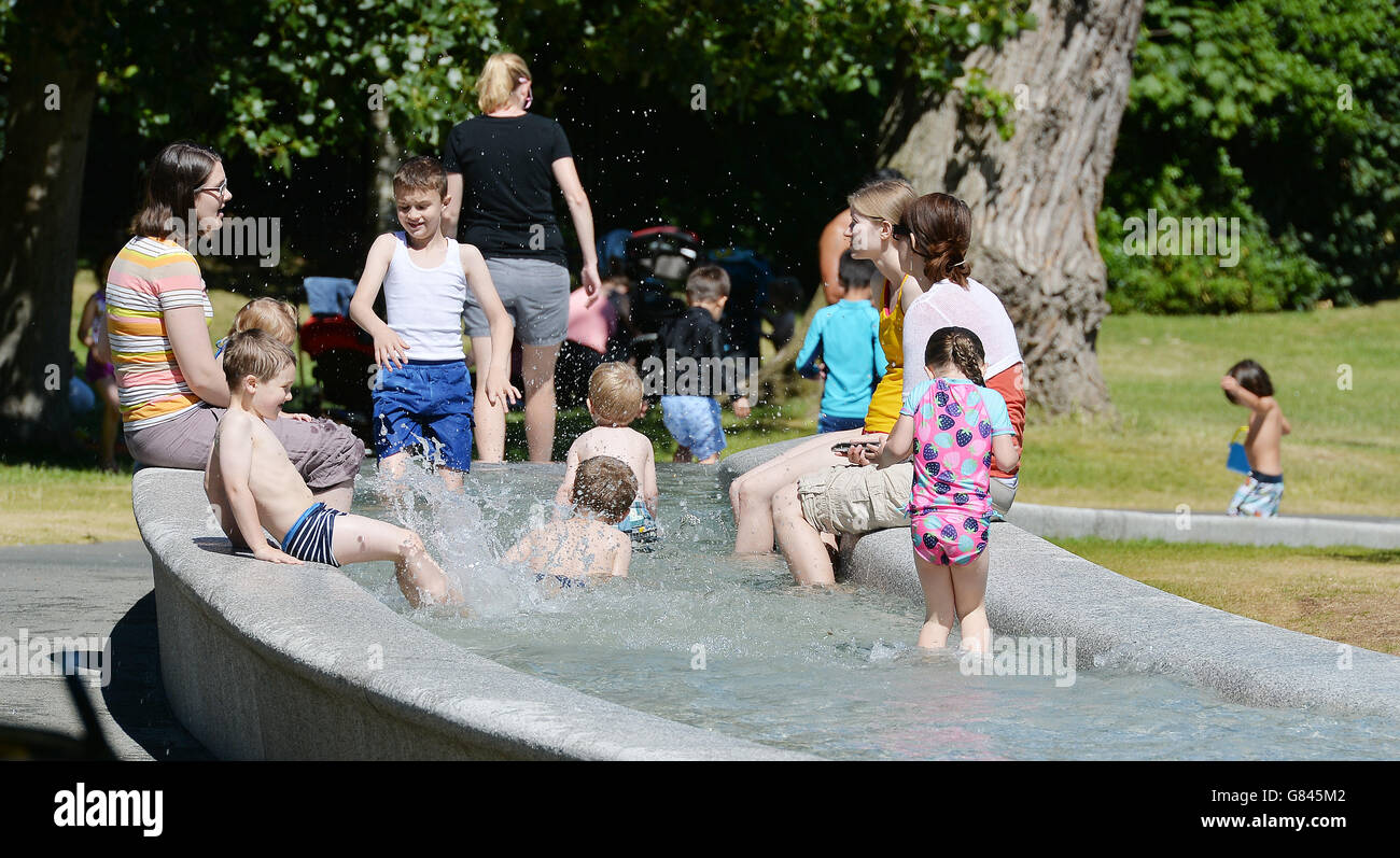 Summer weather June 30th 2015 Stock Photo - Alamy