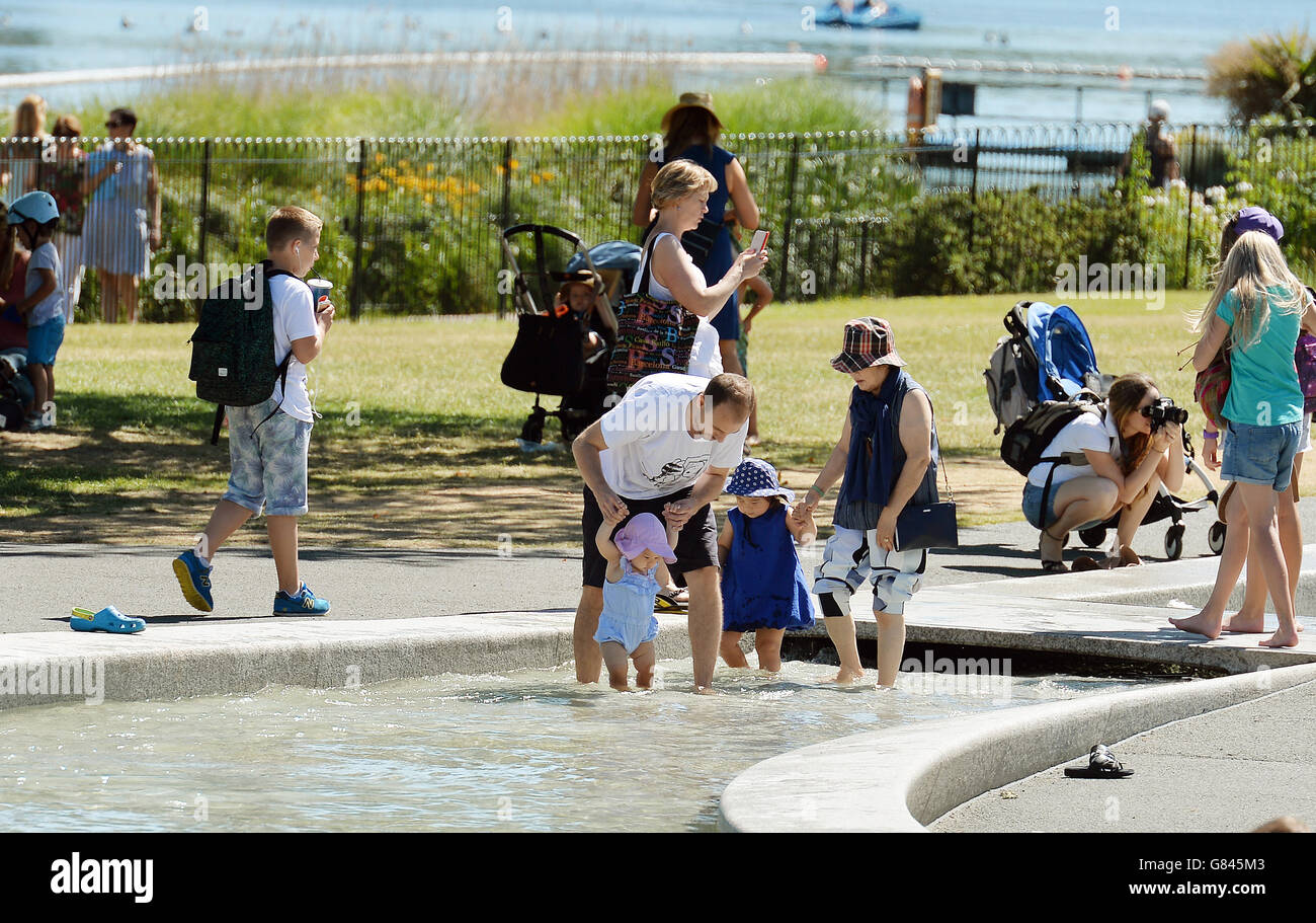 Summer weather June 30th 2015 Stock Photo - Alamy