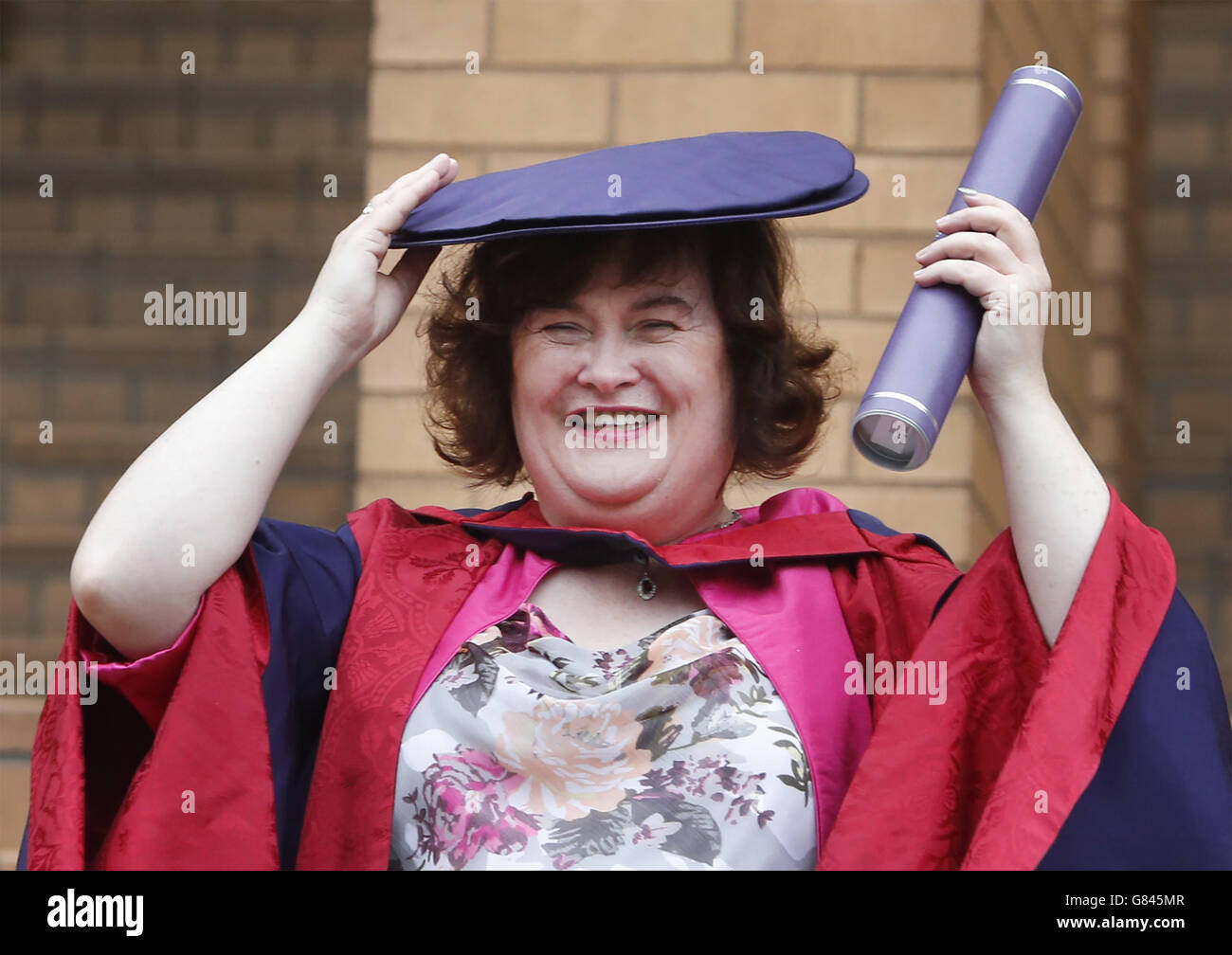 Susan Boyle receives an Honorary Doctorate from the Royal Conservatoire ...
