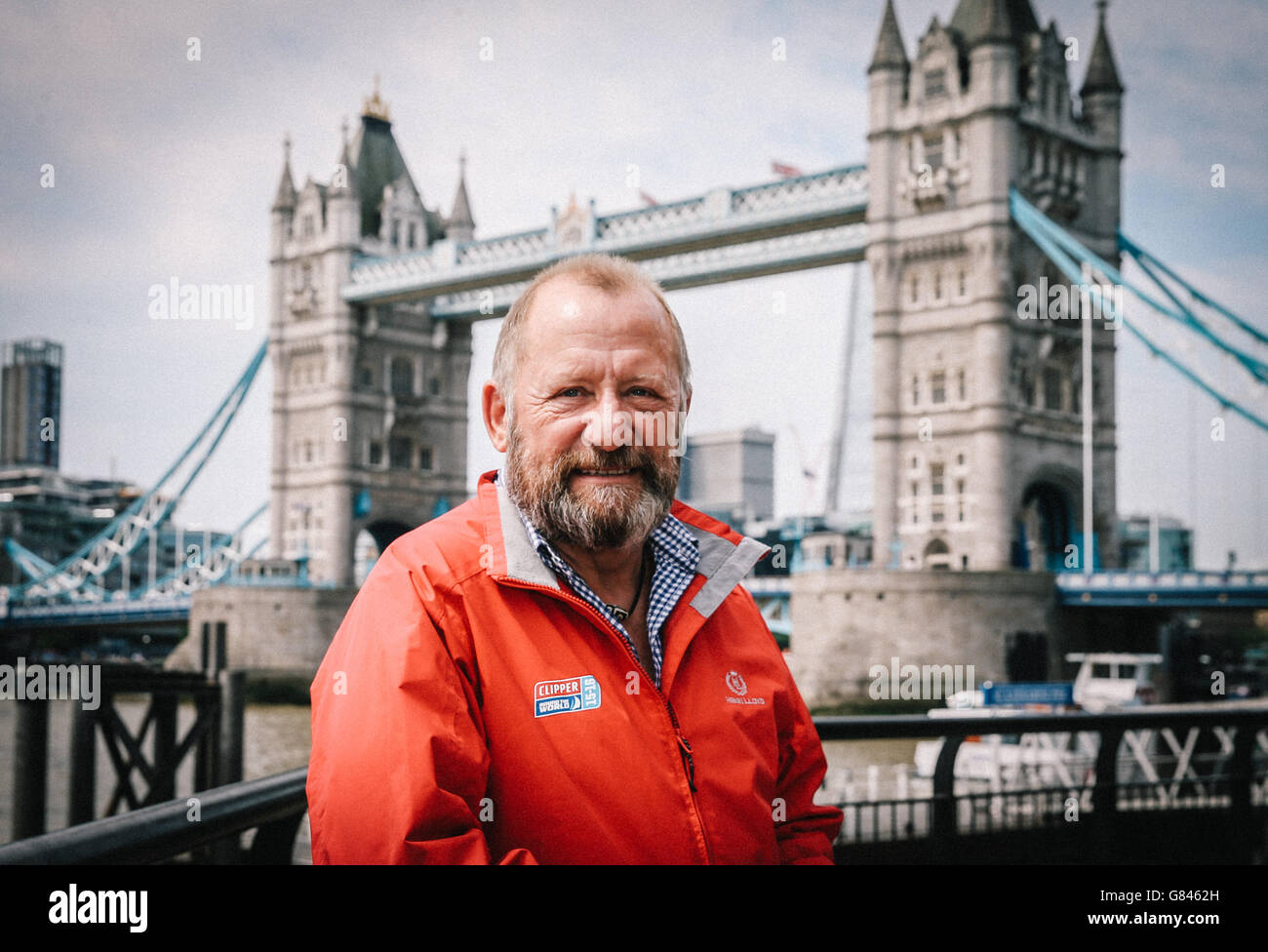 Crew member Brian Harlock during the 60 Days to the Clipper Race Start ...