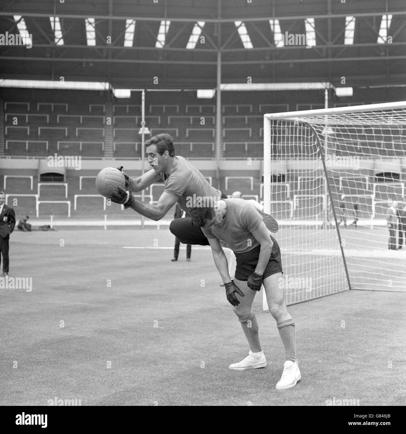 Soccer - FIFA World Cup England 1966 - Uruguay Training - Wembley ...