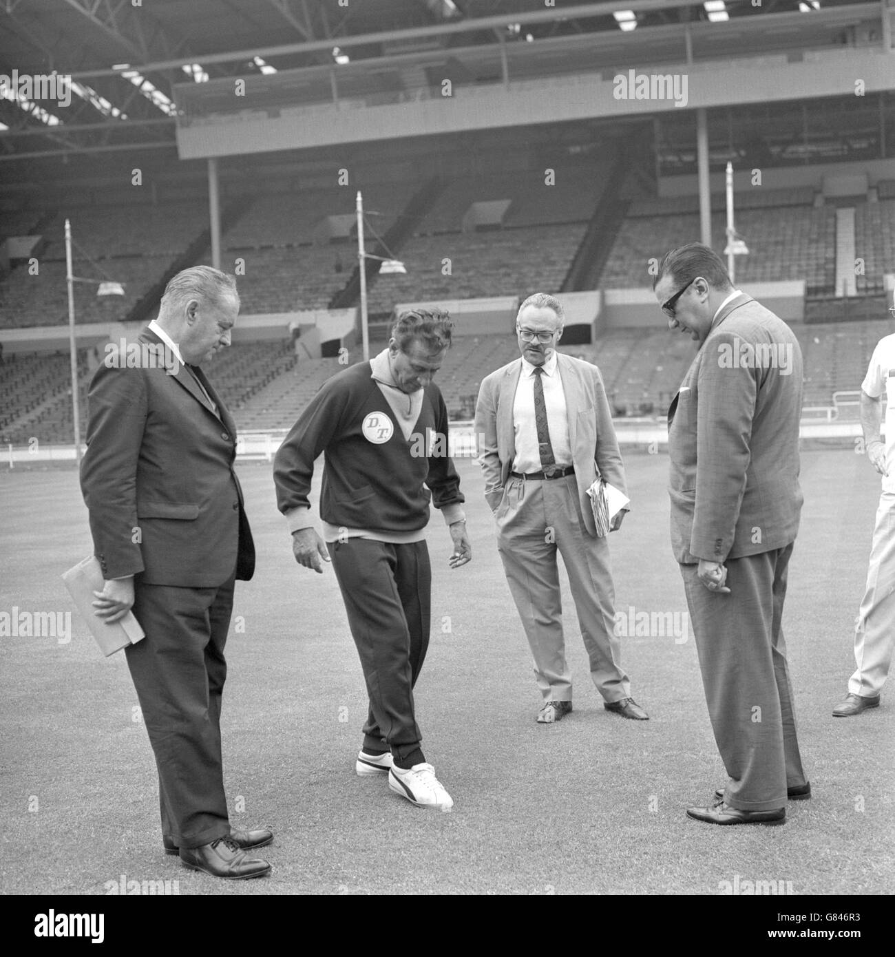Soccer - FIFA World Cup England 1966 - Uruguay Training - Wembley ...