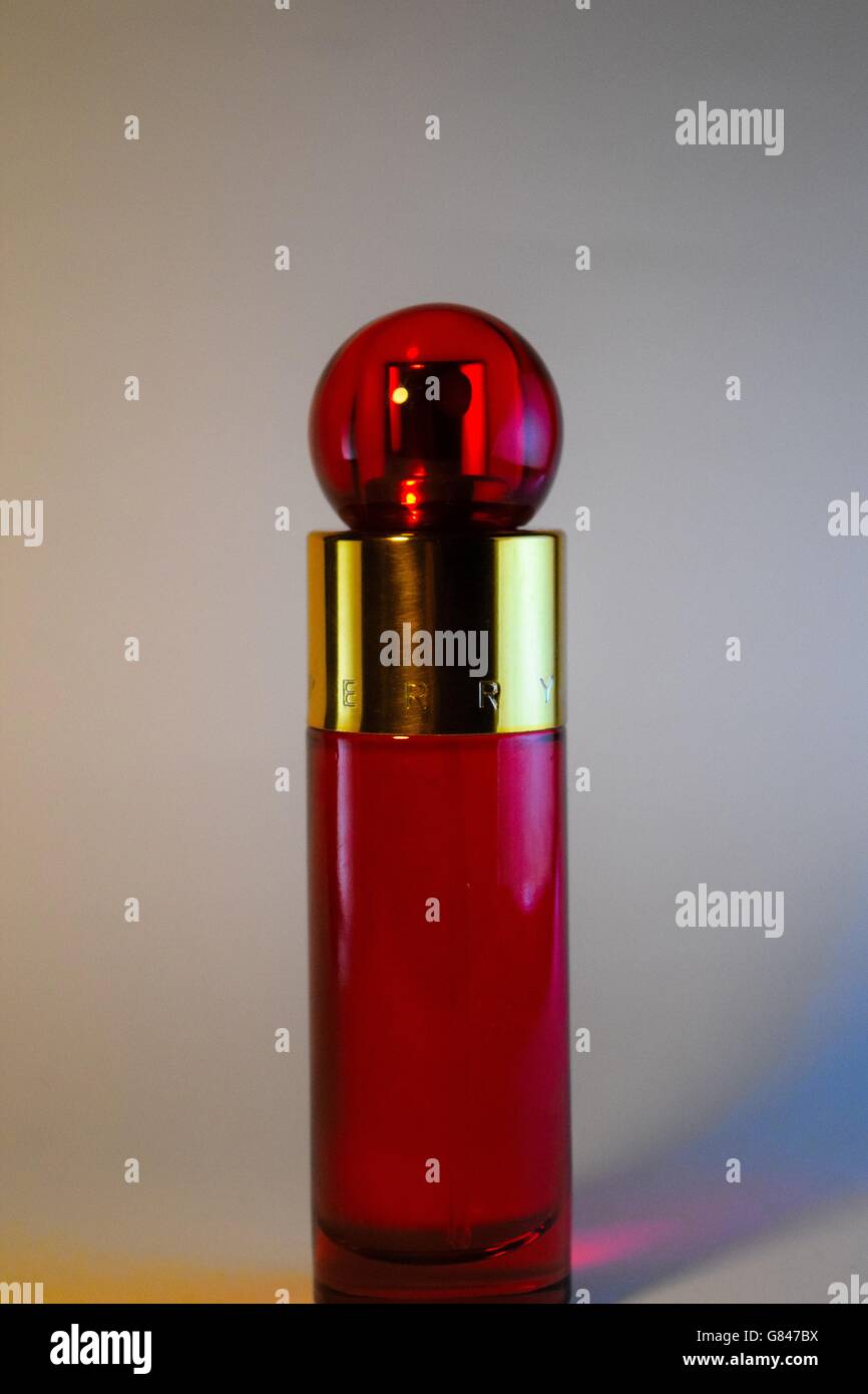 Perfume, Perfume Atomizer, Bottle, Scented, No People, Red, Spray ...