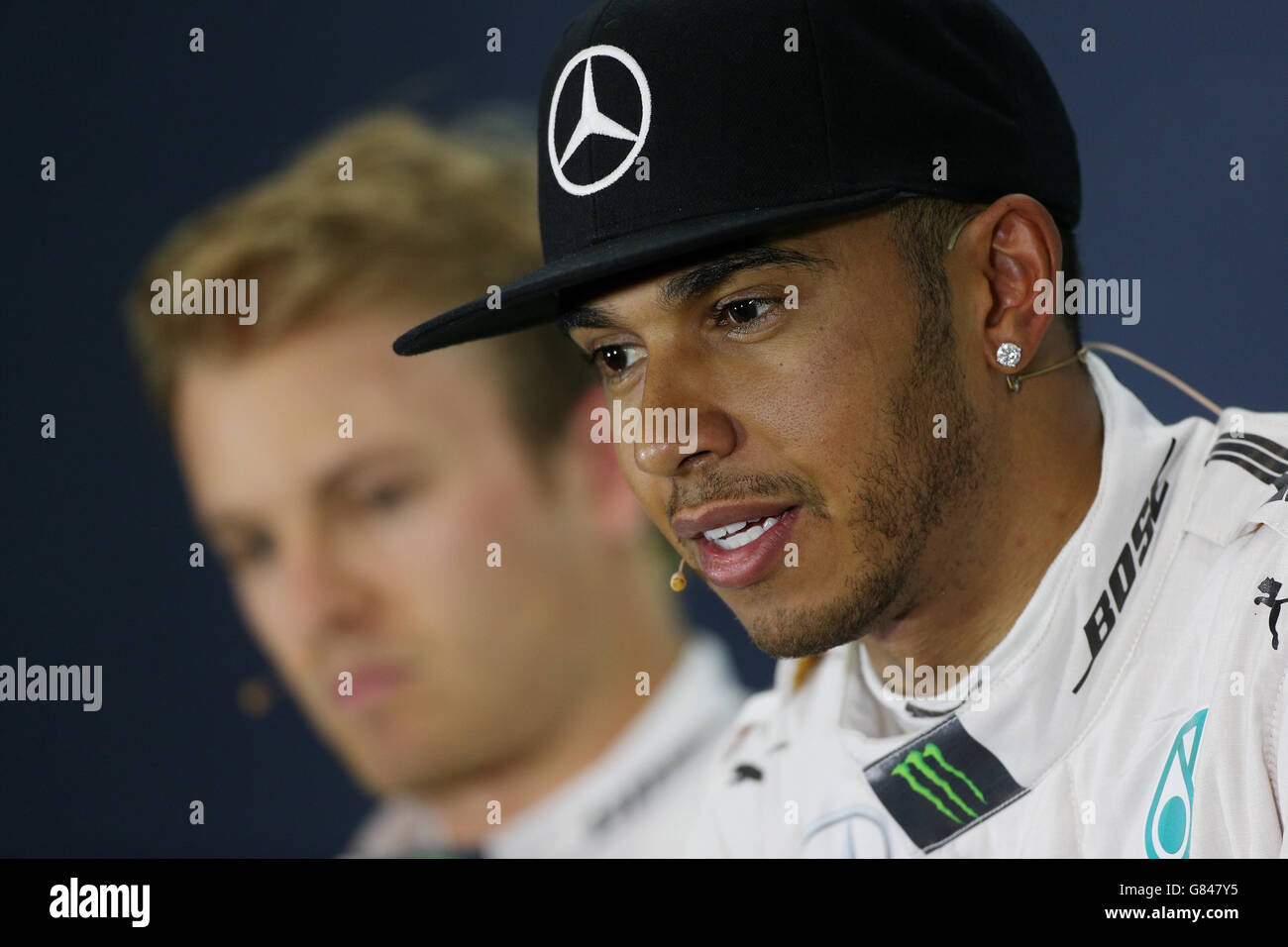 Mercedes lewis hamilton 2015 british grand prix silverstone circuit hi ...