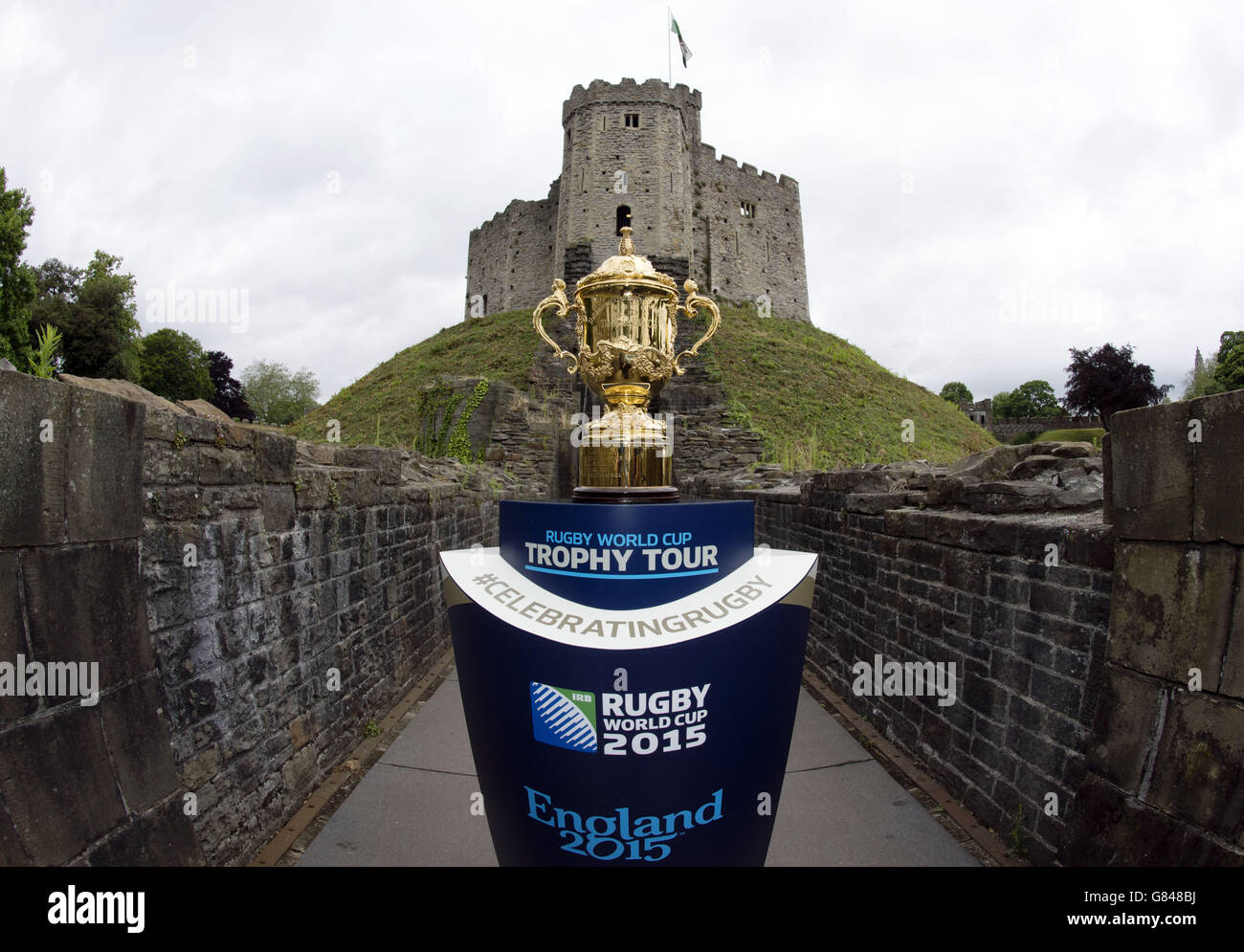 Webb Ellis Trophy Tour - July 3 Stock Photo - Alamy