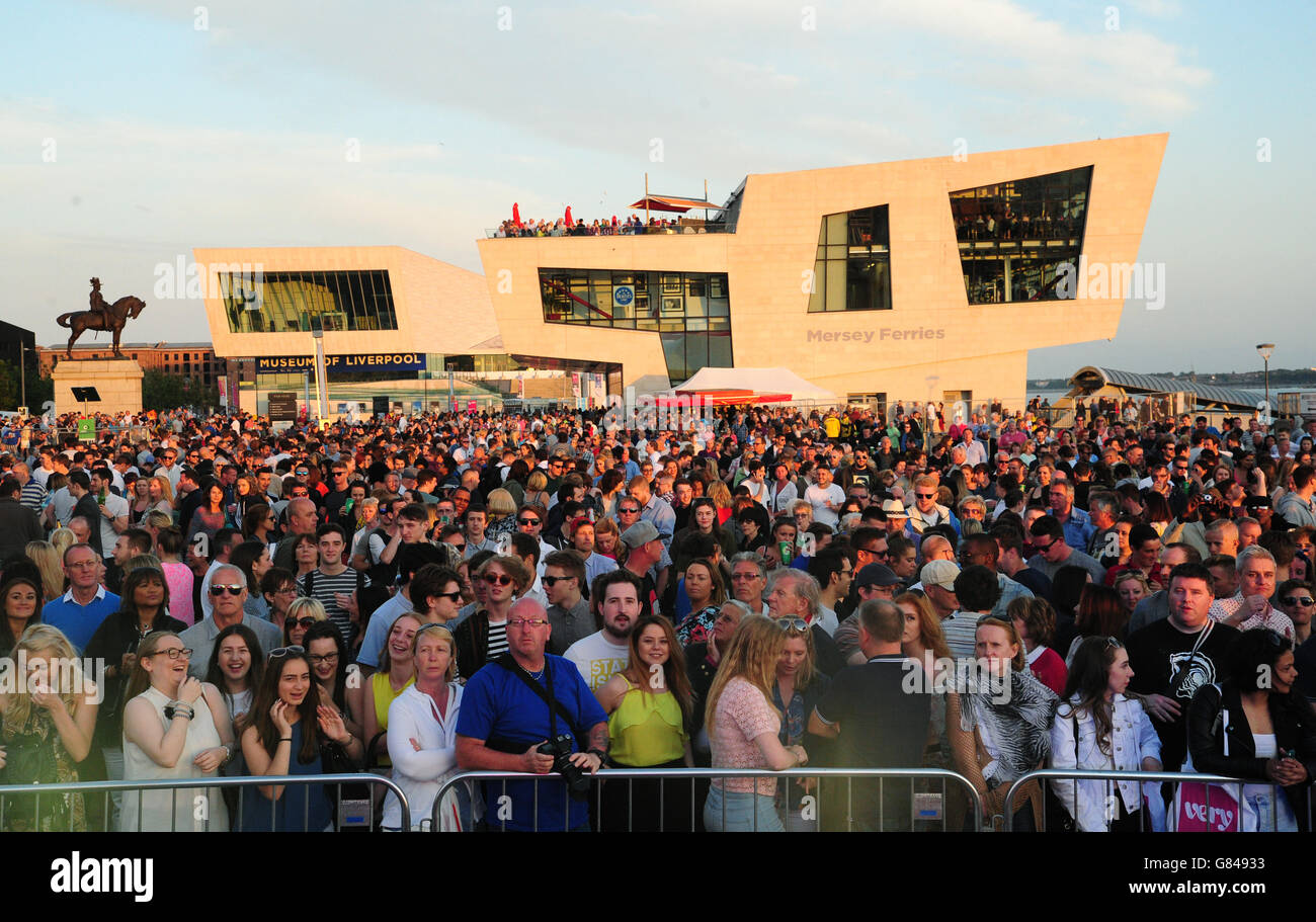 Very Big Catwalk Stock Photo - Alamy