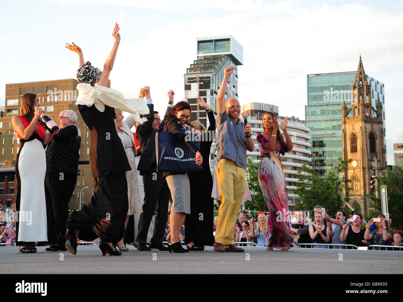 Very Big Catwalk Stock Photo - Alamy