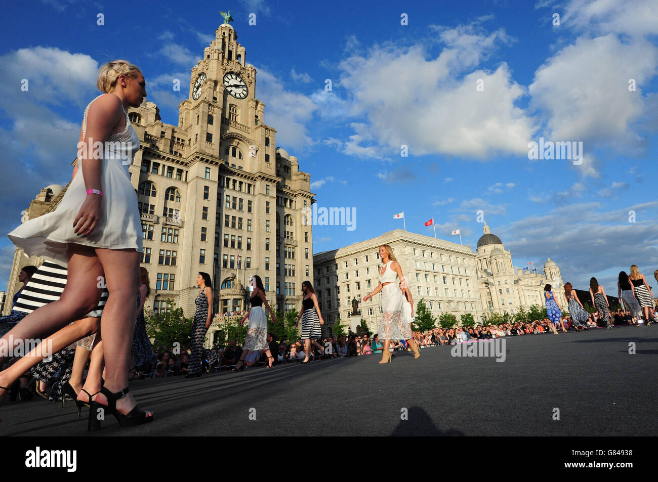 Very Big Catwalk Stock Photo - Alamy