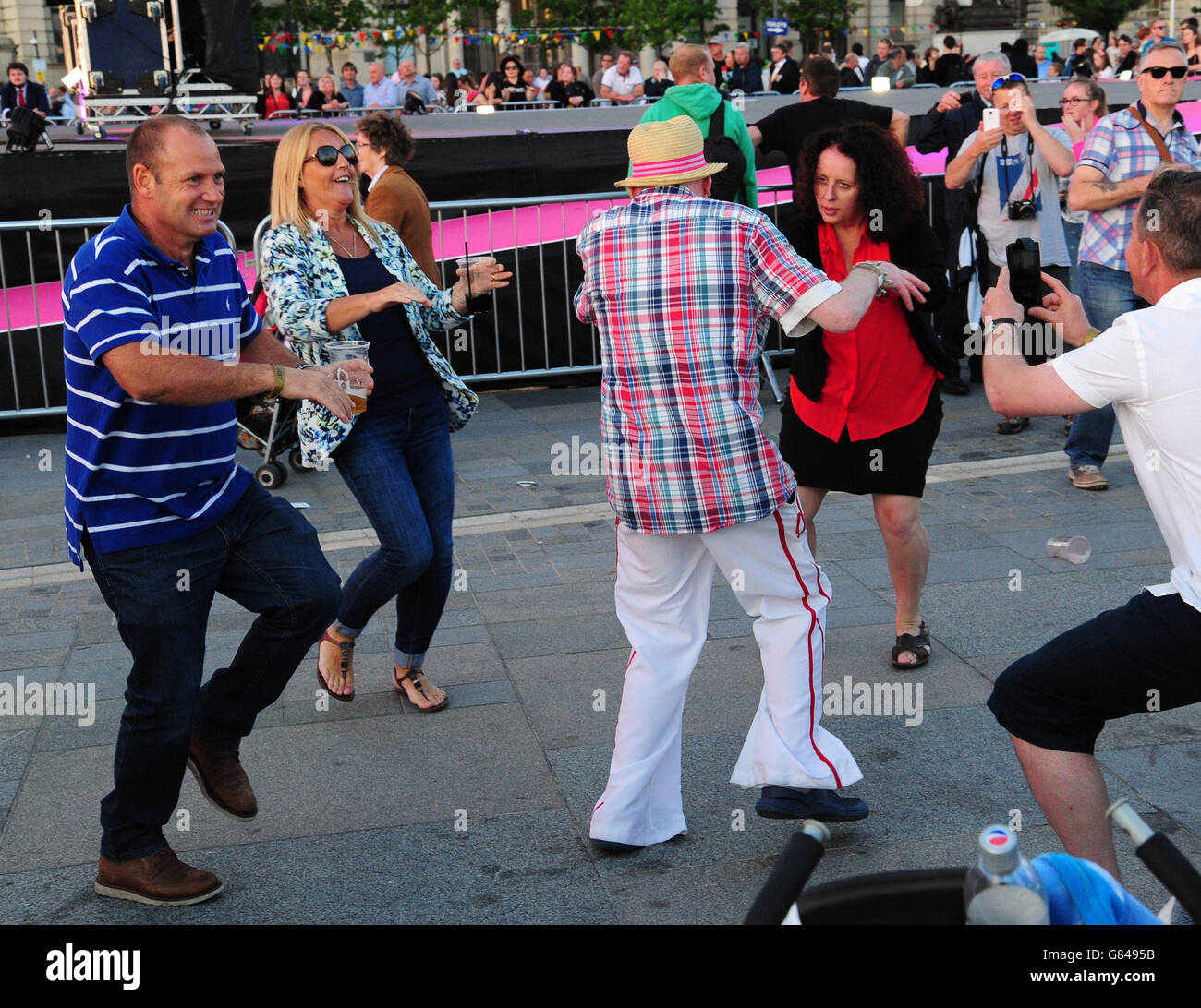 Very Big Catwalk Stock Photo - Alamy