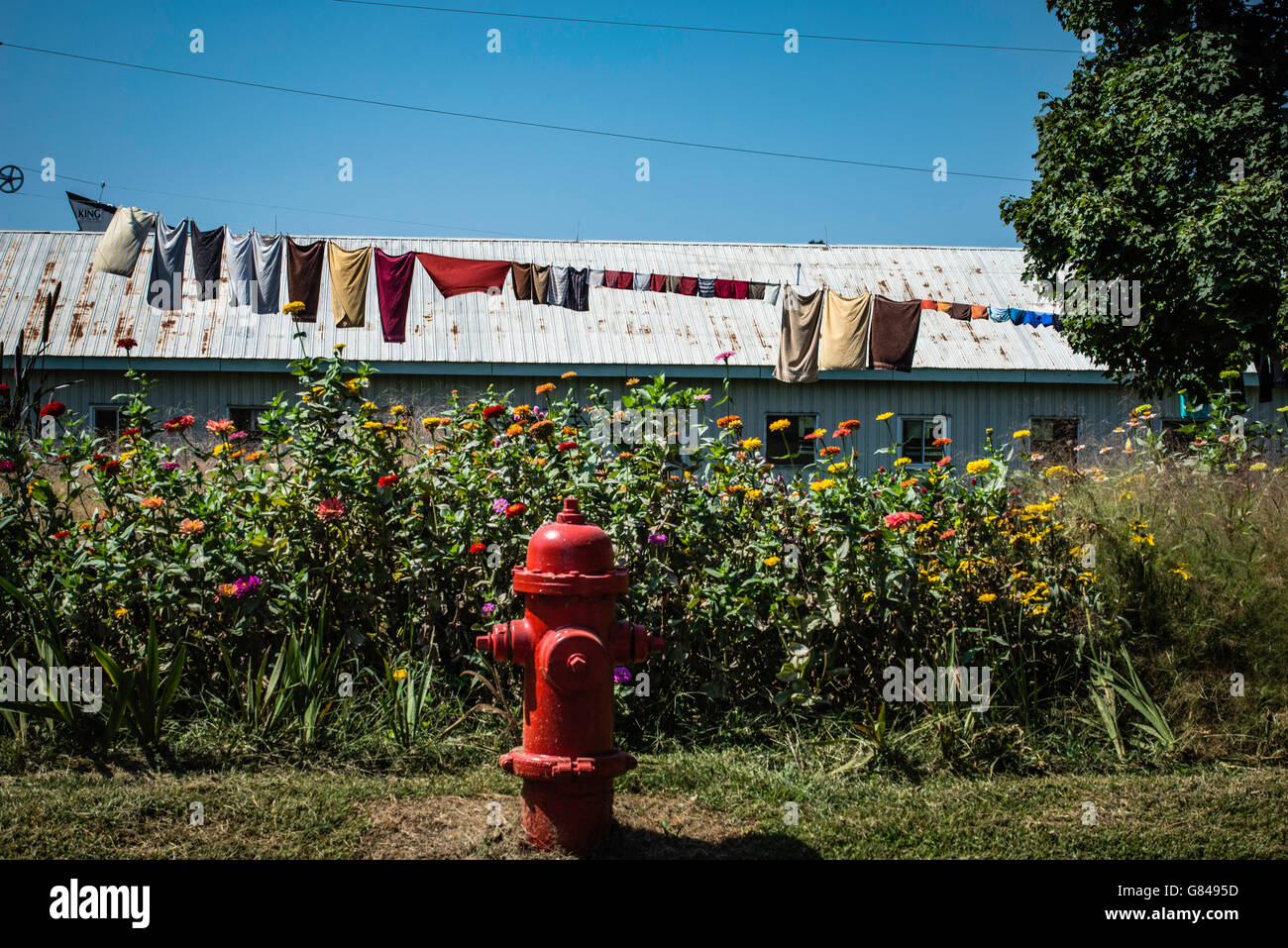 Amish countryside, Lancaster, Pennsylvania Stock Photo - Alamy
