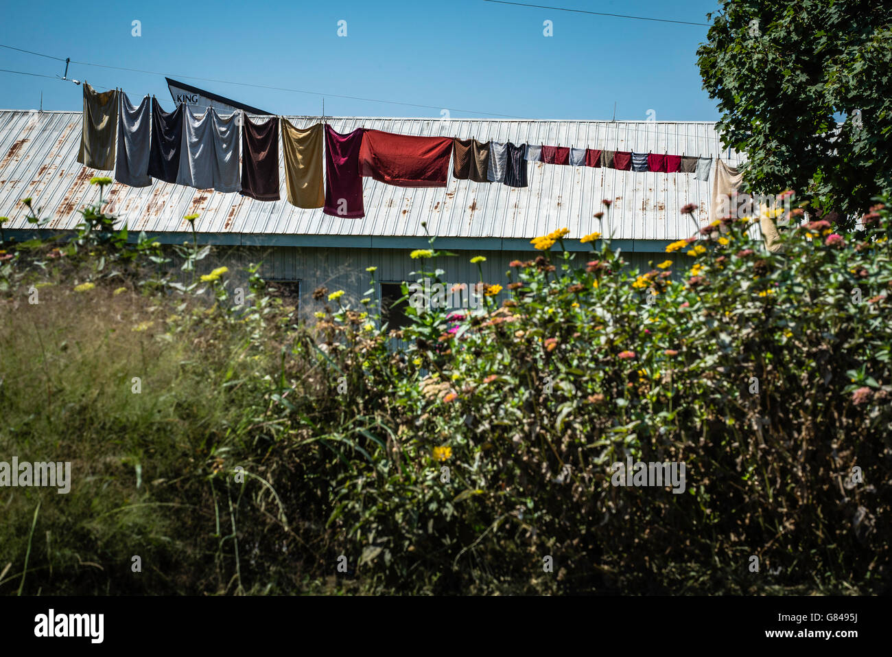 Amish countryside, Lancaster, Pennsylvania Stock Photo - Alamy