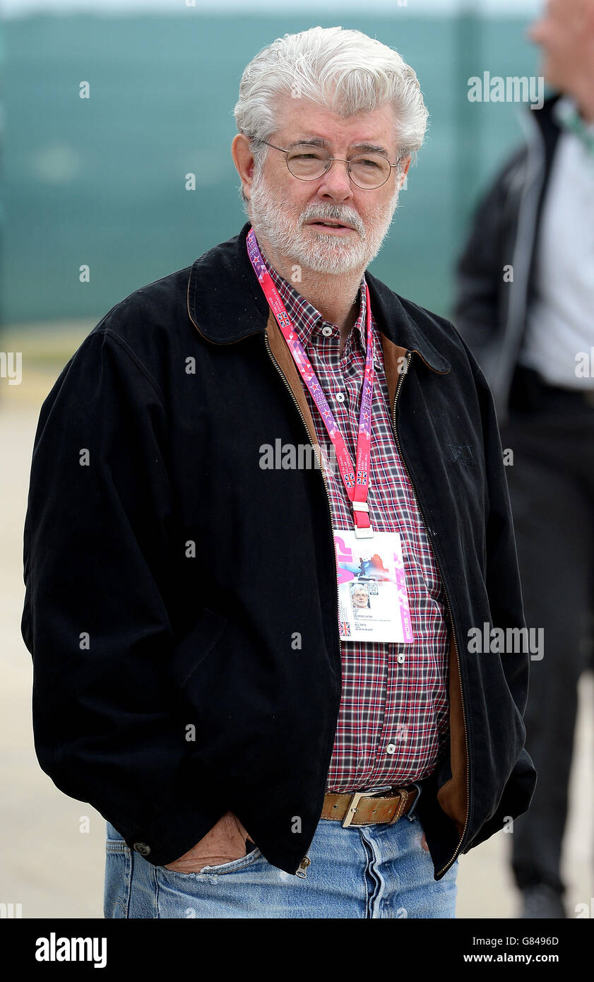 George lucas at the grand prix hi-res stock photography and images - Alamy